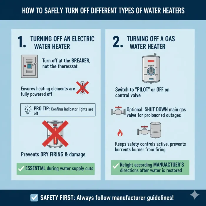 Should You Turn Off Water Heater When Water Is Off | Guide